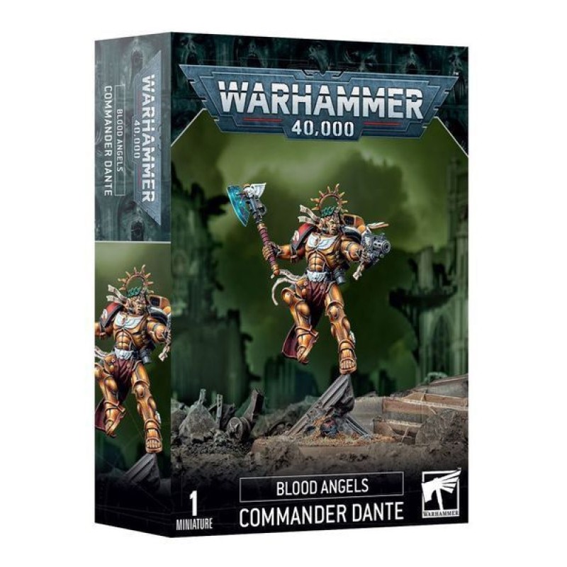 Blood Angels Мініатюра WARHAMMER 40000: BLOOD ANGELS - COMMANDER DANTE ...
