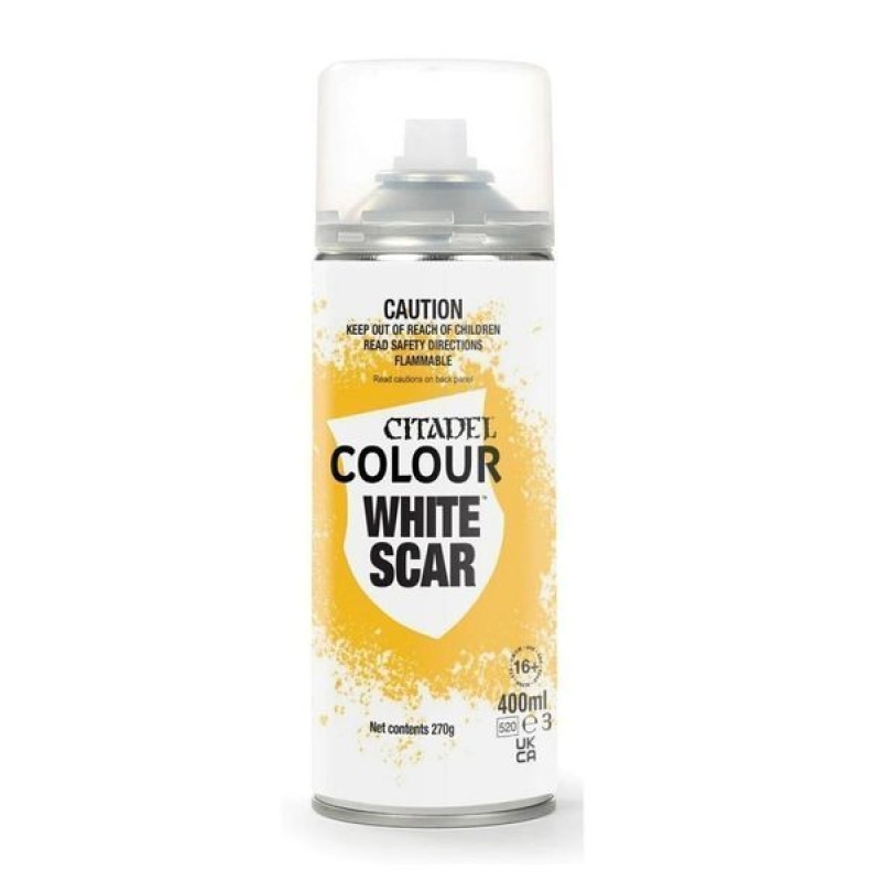 Primer paint Citadel Colour TM Спрей WHITE SCAR SPRAY PAINT купити за ...