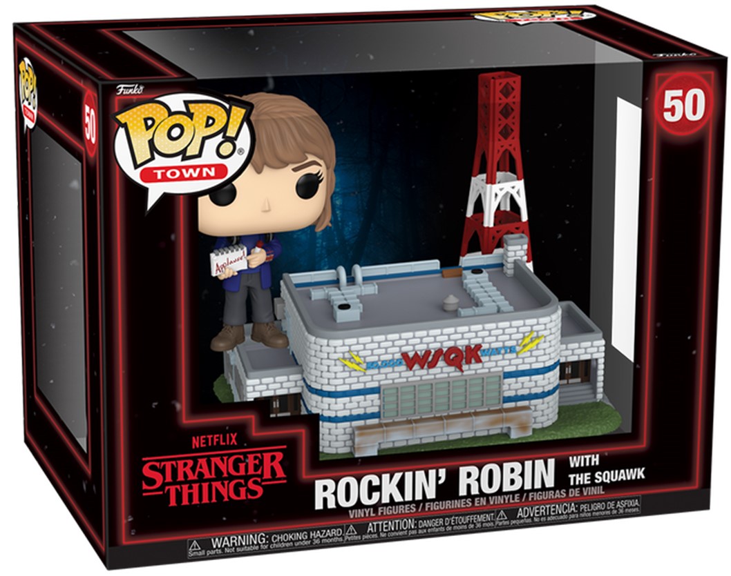 Фігурки Funko POP Робін з радіостанцією WSQK - Funko POP! Town #50 ...